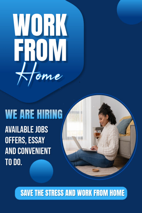 Purple Professional Job Hiring Poster Template | PosterMyWall