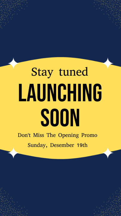 Purple Professional Launching Soon Announceme Template | PosterMyWall