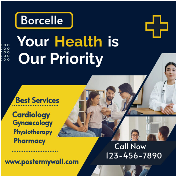 Copy of Purple Professional Medical Services Template Design Instagram ...