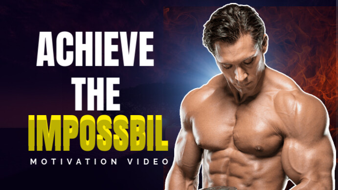 Purple Professional Motivation Youtube Thumbnail Template | PosterMyWall