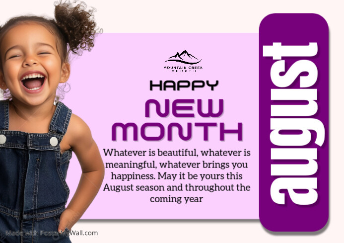 Purple Professional New Month Flyers A3 Template | PosterMyWall