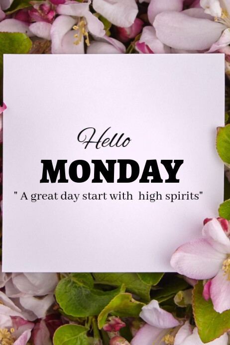 Purple Professional New Week Design Poster Template | PosterMyWall