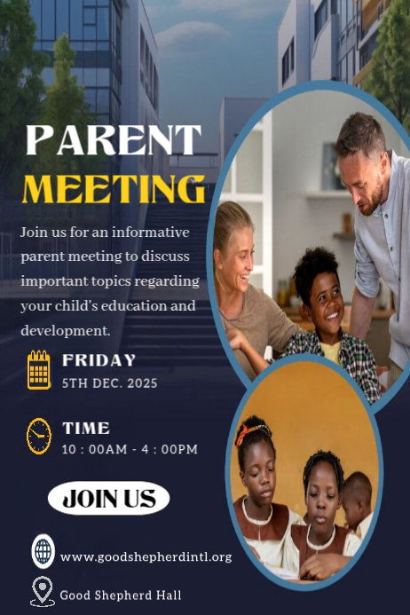 Purple Professional Pta Meeting Poster-Vorlage | PosterMyWall
