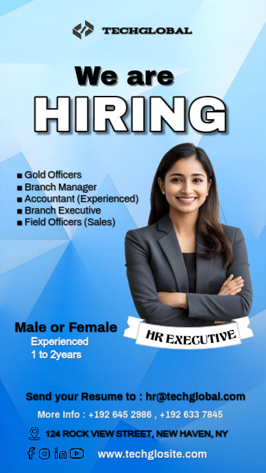Plantilla de Purple Professional Recruitment Drive Banner 4' × 6 ...