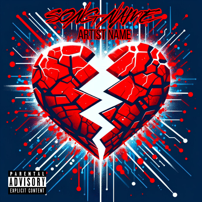 Purple Professional Song Name Album Cover Template | PosterMyWall