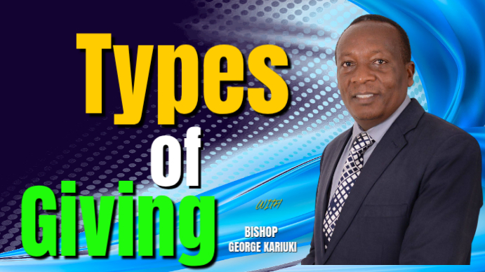 Purple Professional Types Of Giving Youtube Thumbnail Template ...
