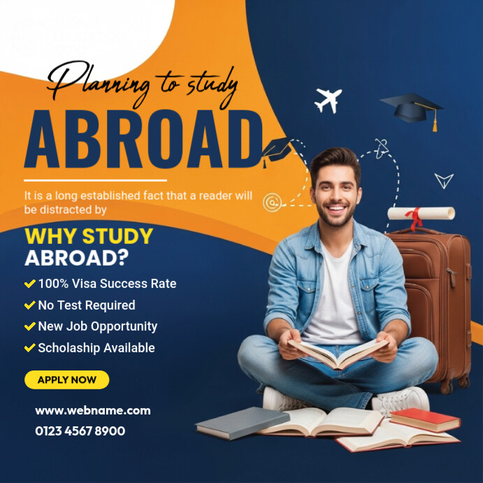 Purple Professional University Admission Instagram Post Template ...