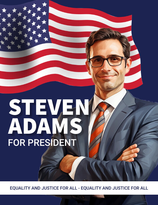 Copy of Purple Professional Vote Flyer (us Letter) | PosterMyWall