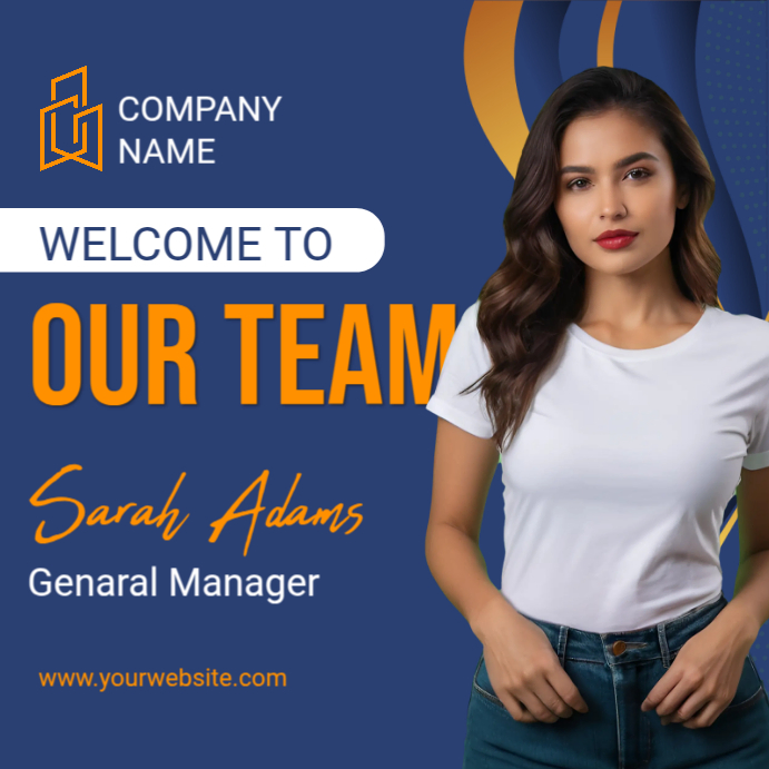 Purple Professional Welcome To Our Team Instagram Post Template ...