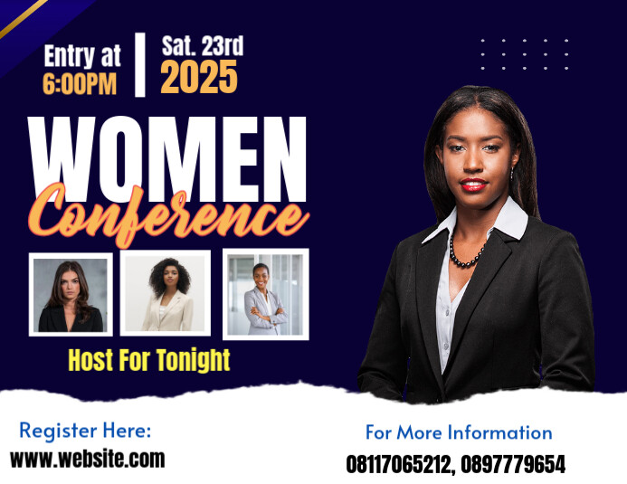 Copy of Purple Professional Women Conference Flyer (us Letter ...