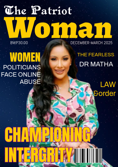 Purple Professional Women Magazine Cover A3 Template | PosterMyWall