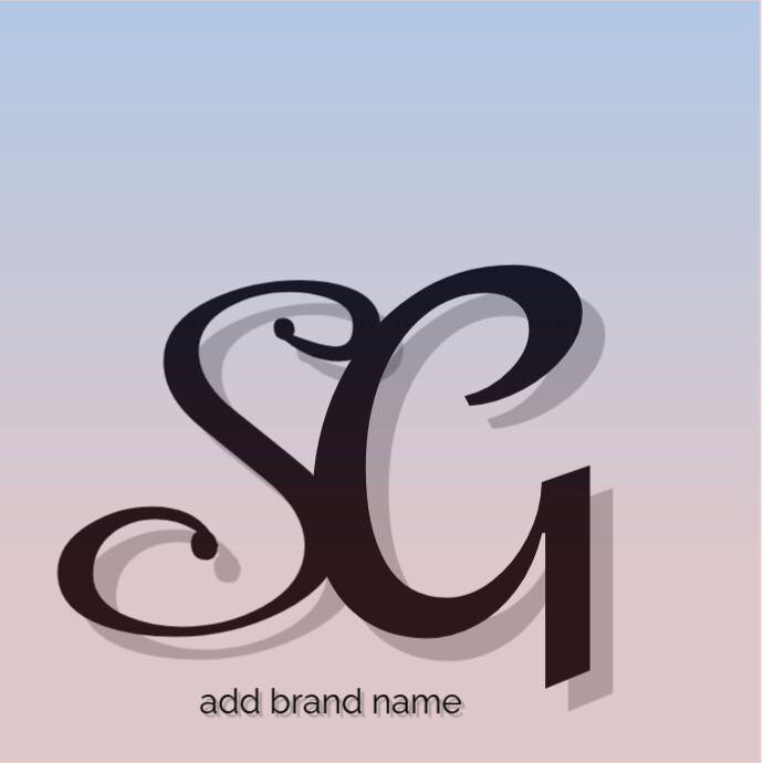 Purple Sg Logo Template | PosterMyWall