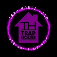 Trap House Glitch Pink Purple Video Logo Template | PosterMyWall