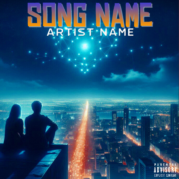 Purple Song Album Cover Template | PosterMyWall