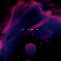 Dark Purple Blue Stars Night CD Cover Music Template | PosterMyWall