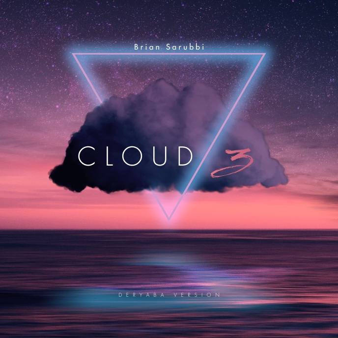 Purple Stars Pink Cloud CD Cover Music Template | PosterMyWall