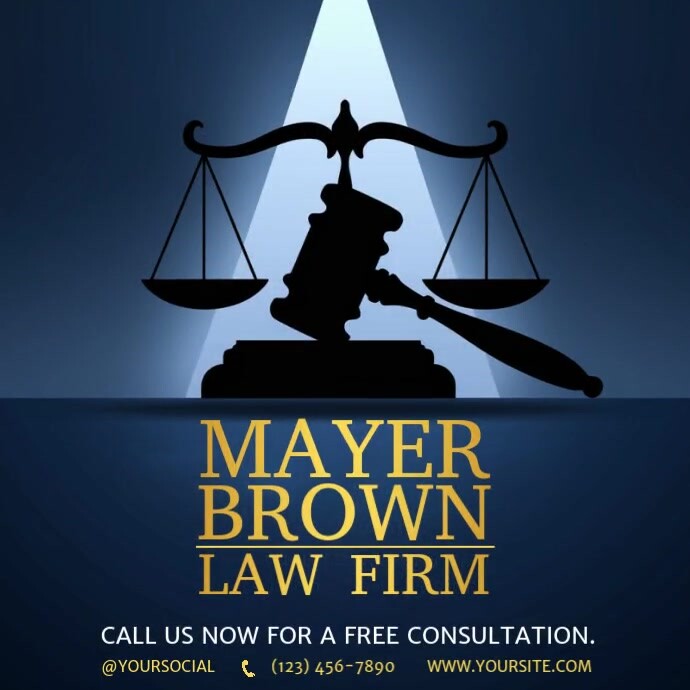 Purple Typographic Law Firm Flyer, Law Firm Poster, Law Firm Print Ads ...