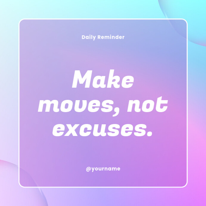 Copy of Purple Typographic Motivational Inspirational Reminder Quote ...