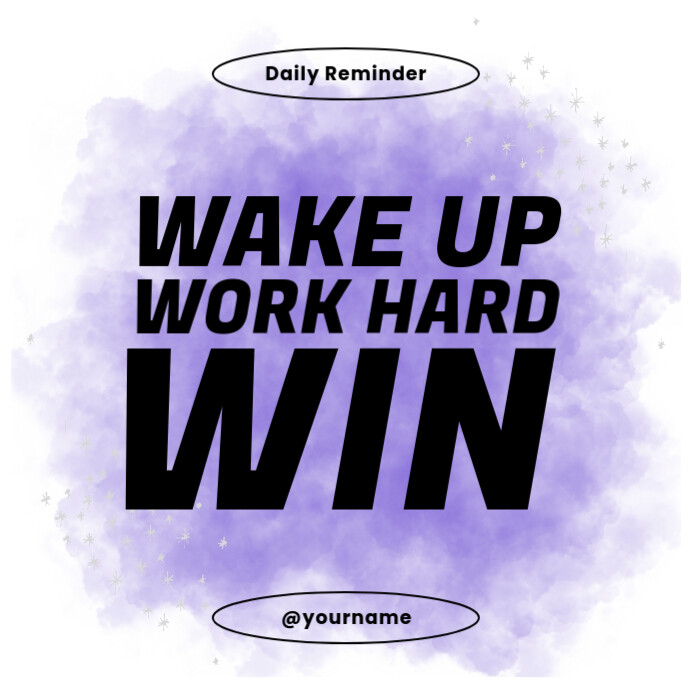 Copy of Purple Typographic Motivational Inspirational Reminder Quote ...