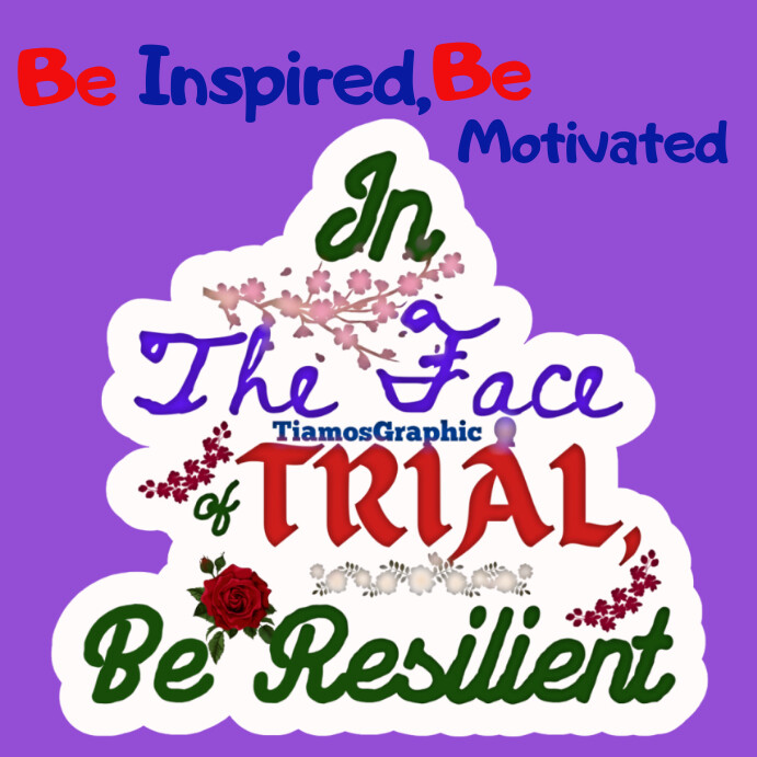 Purple Typography Instagram Sticker Post Template | PosterMyWall