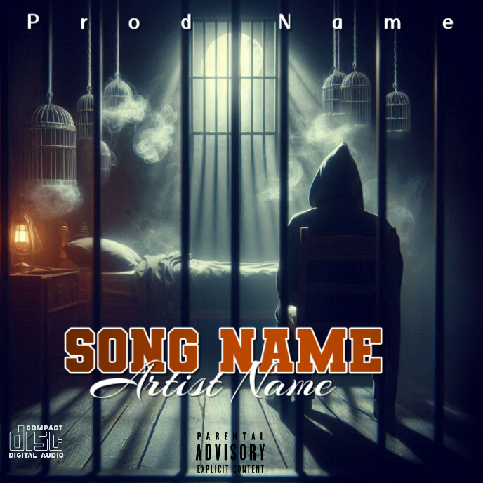 Copy of Purple Vintage Alone Sad Man Song Mixtape Album Cover ...