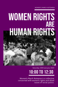 Human Rights Brown Poster Template | PosterMyWall