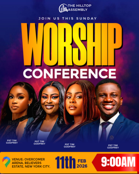 Copy of Purple Worship Conference Instagram Portrait | PosterMyWall