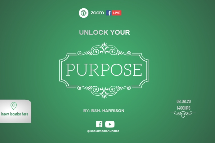 purpose Template | PosterMyWall