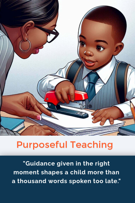 Plantilla de Purposeful teaching | PosterMyWall