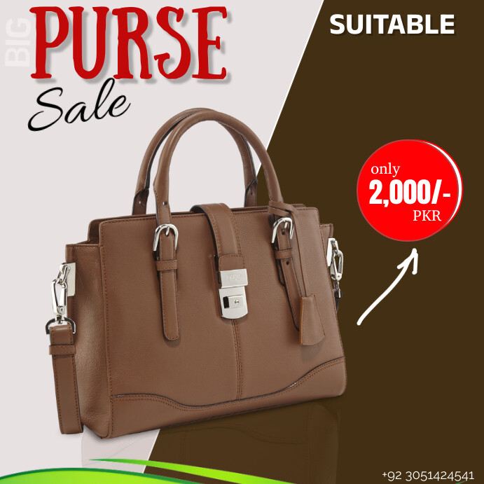 Copy of purse offer ads design | PosterMyWall