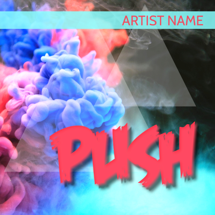 PUSH MUSIC ALBUM COVER Template | PosterMyWall