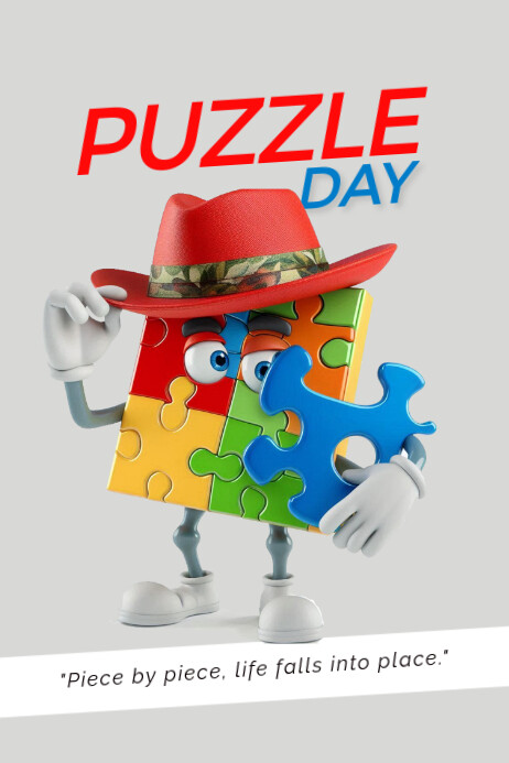 Puzzle Template | PosterMyWall