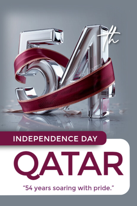 QATAR Template | PosterMyWall
