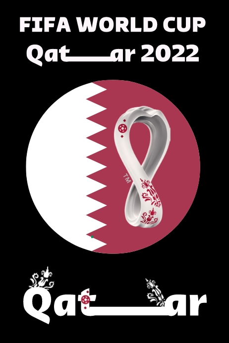 Copy of Qatar FIFA Poster | PosterMyWall