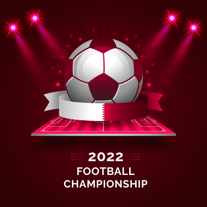 Qatar Football Template | PosterMyWall