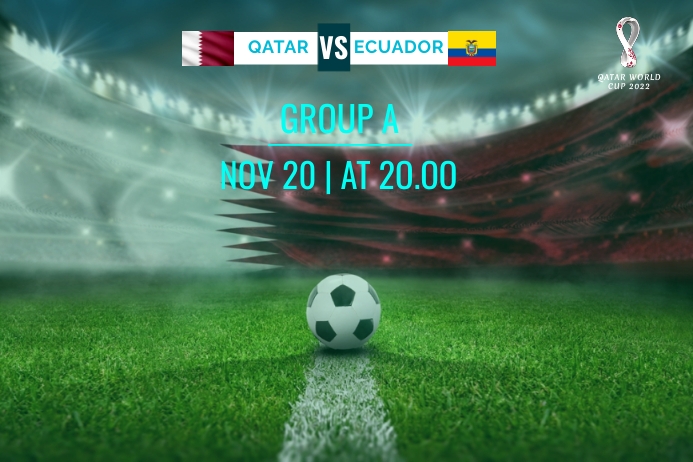 Qatar Football Template | PosterMyWall