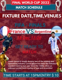 world cup flyer template | PosterMyWall