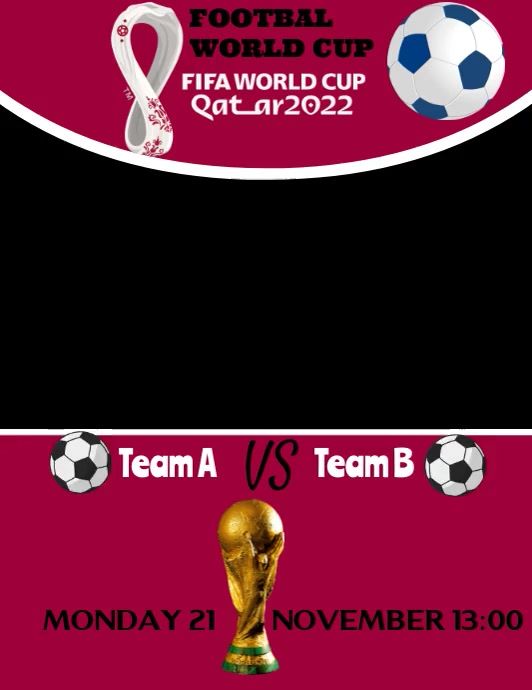 Qatar world cup flyer template | PosterMyWall
