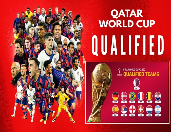 Qatar world cup flyer template | PosterMyWall