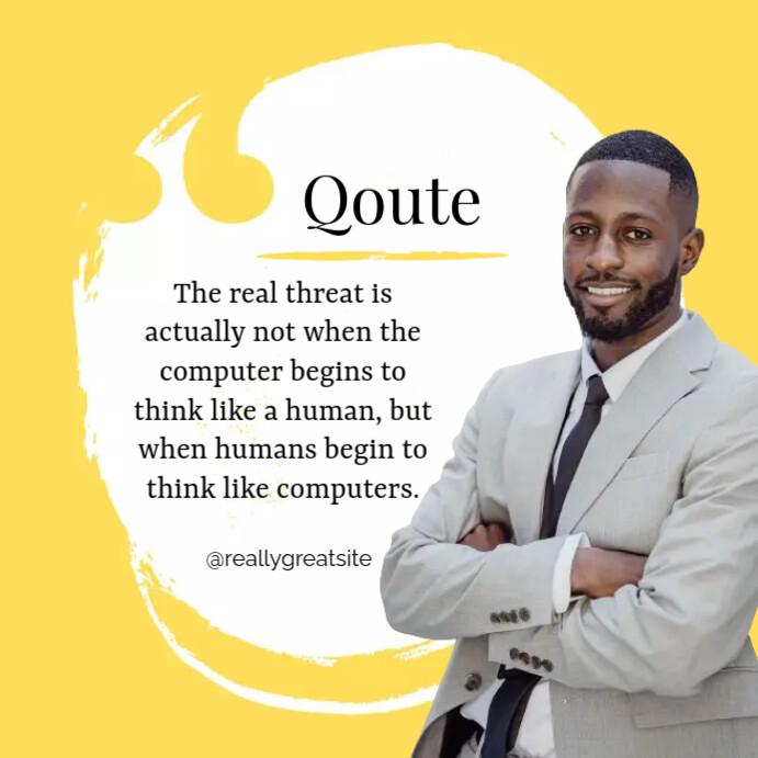 Qoute Template | PosterMyWall