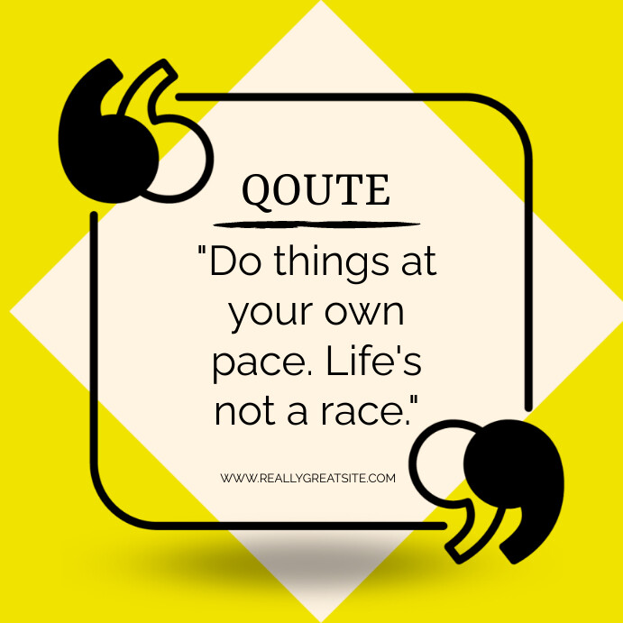 Qoute Template | PosterMyWall