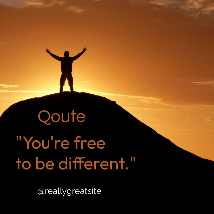 Qoute Template | PosterMyWall