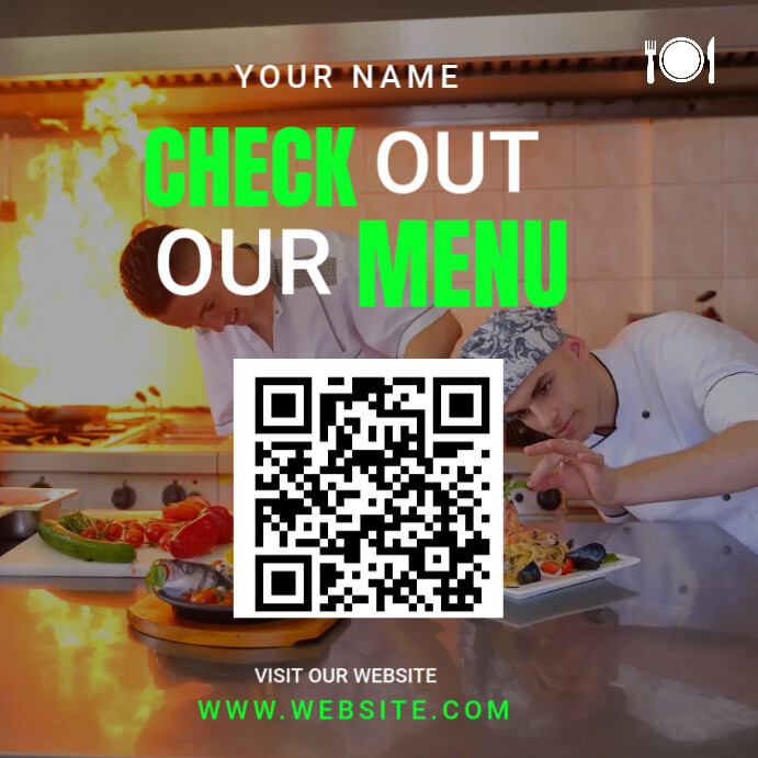 Qr code Template | PosterMyWall