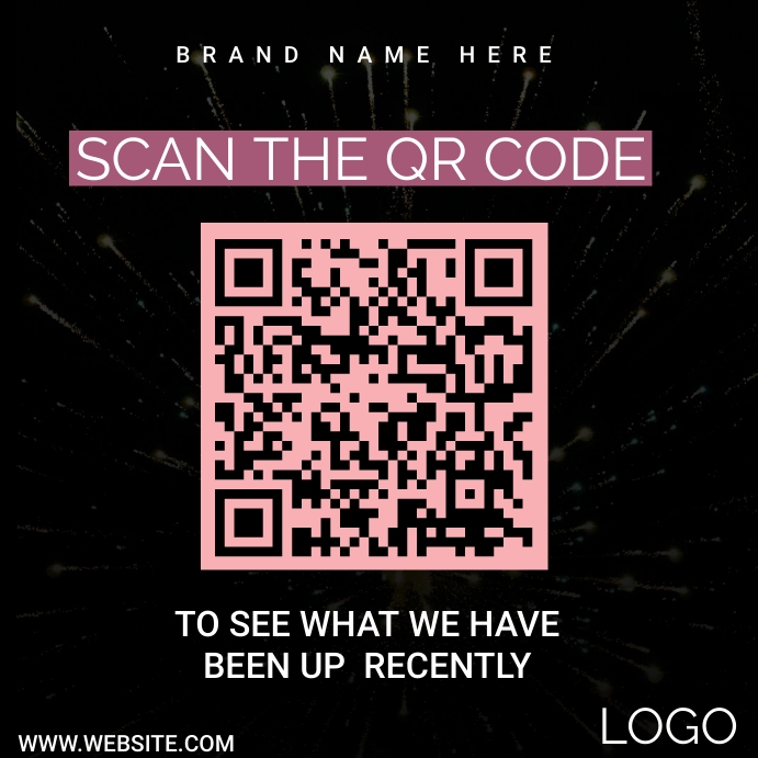 Qr Code Menu Template PosterMyWall qr-code-menu-template-postermywall