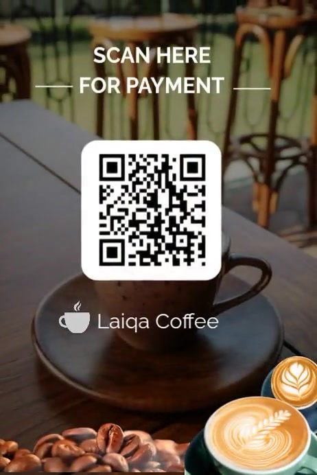 QR Code Payment Poster Template | PosterMyWall