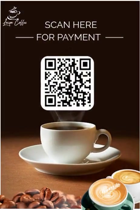 QR Code Payment Poster Template | PosterMyWall