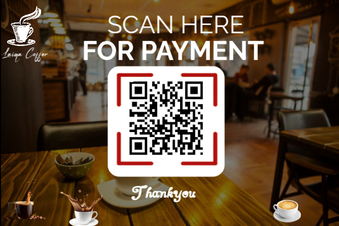 QR Payment Poster Template | PosterMyWall