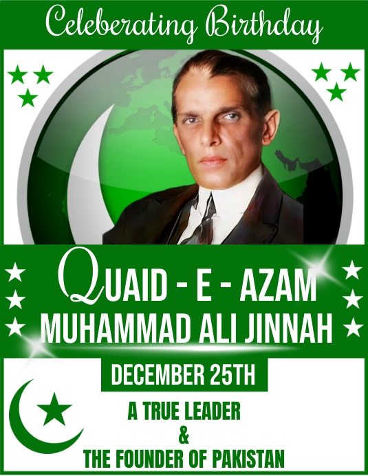 Copy of Quaid-E-Azam Flyer | PosterMyWall
