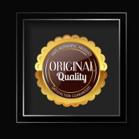Gold Logo Template | PosterMyWall