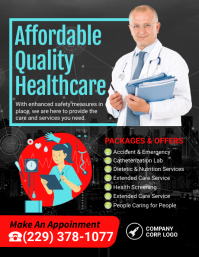 Quality Healthcare Medical Centre Flyer Template | PosterMyWall
